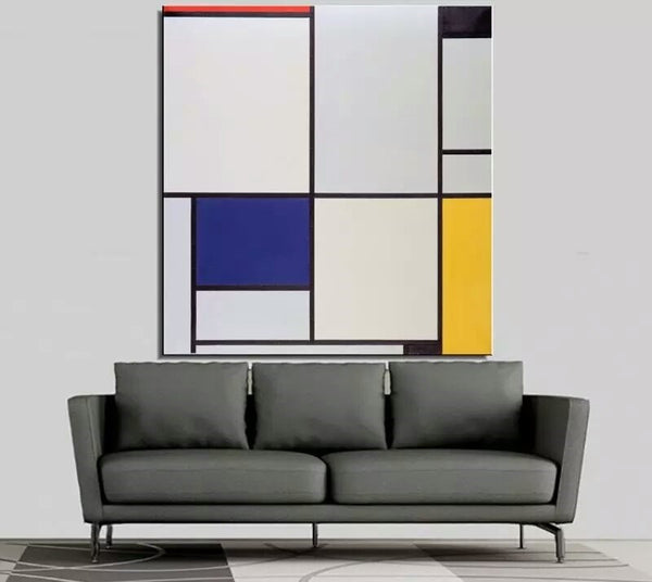 Peinture Mondrian nature morte - Fineartsfrance