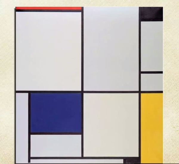 Peinture Mondrian nature morte - Fineartsfrance